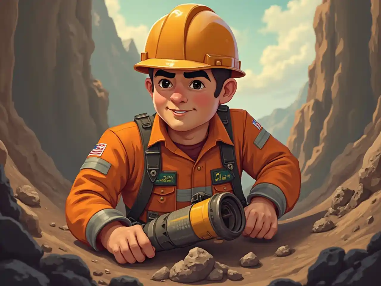 Disney Pixar Mining Engineers Poster
