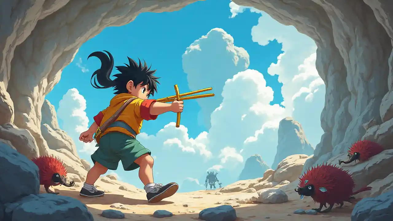 Helain Kids Design with Slingshots and Vibrant Colors