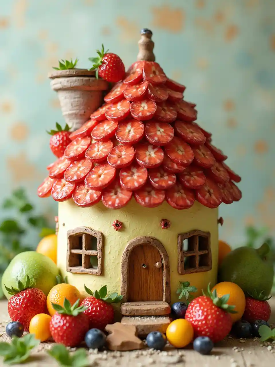 Fruit House: Adorable and Unique