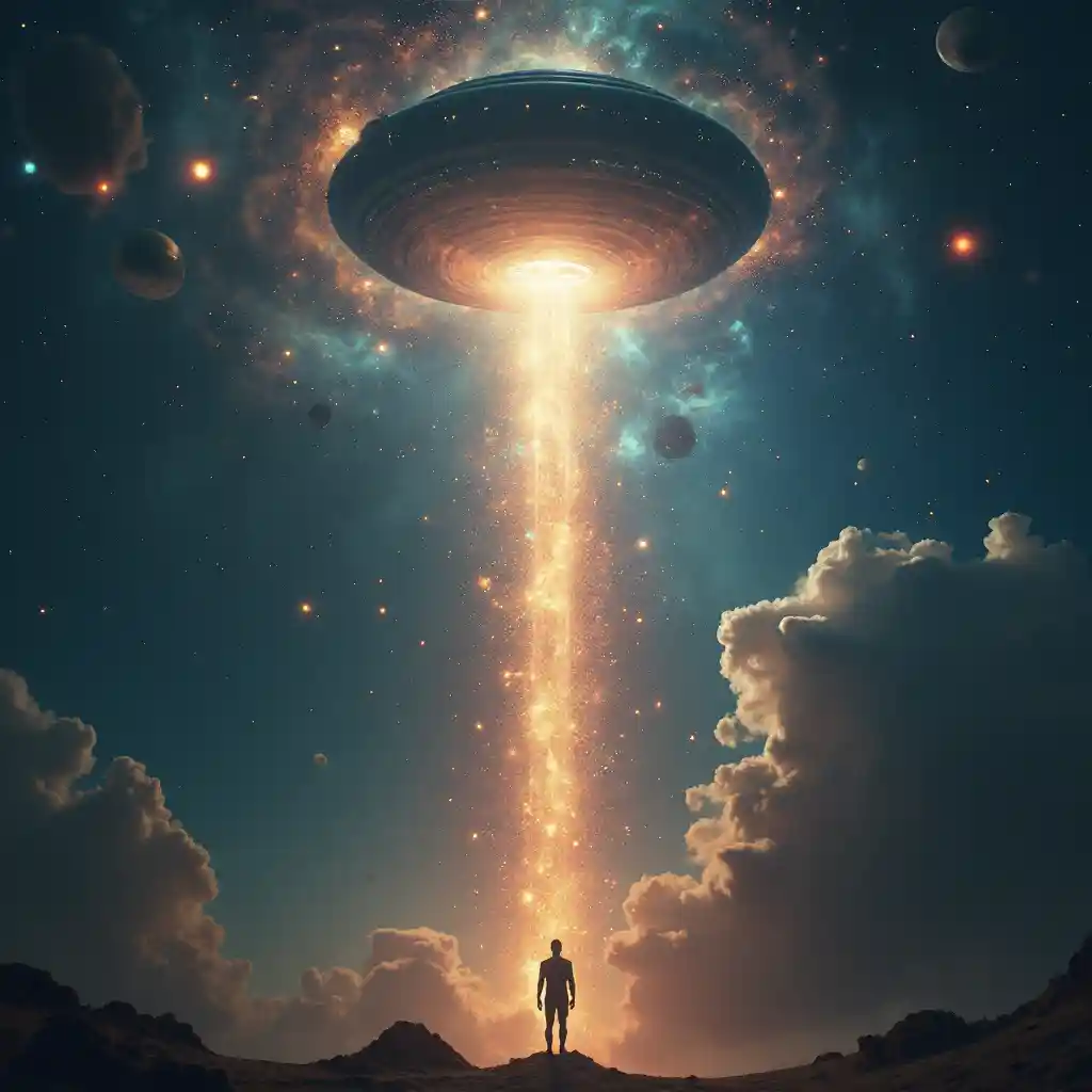 A Cosmic Encounter: The Ascendance of a Divine Entity