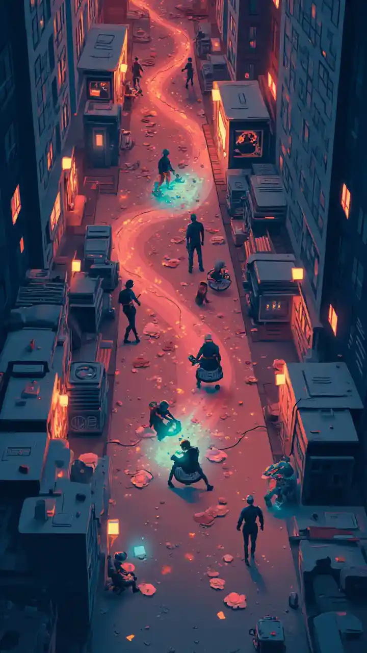 Visual Storytelling of an IP Packet Journey Through a Network