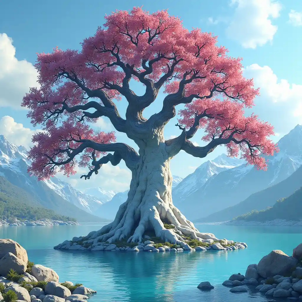 The Enigmatic Beauty of an Ancient Tree in Nature