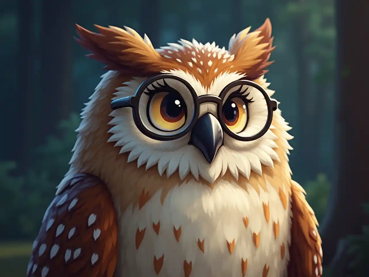 Ollie the Owl: The Village's Wise Leader and Scholar