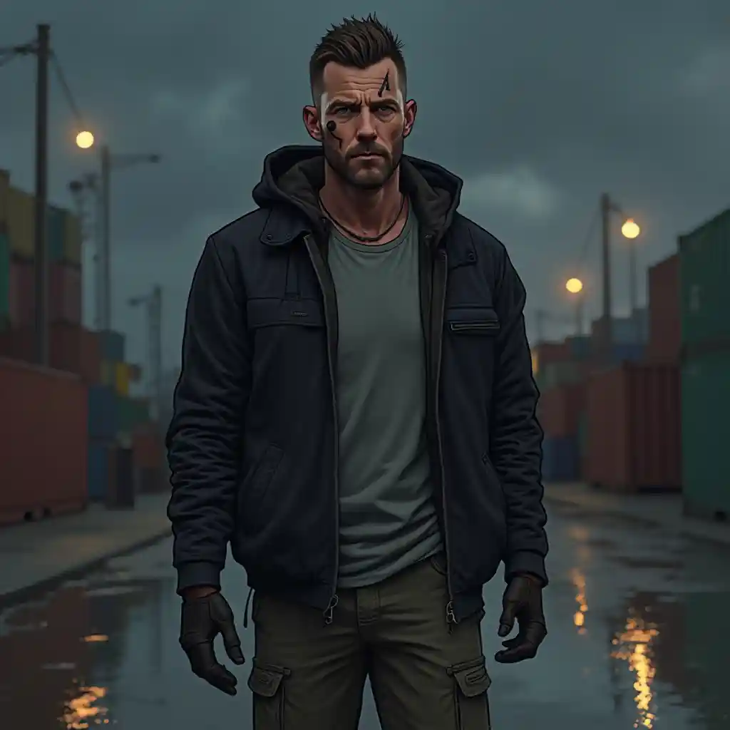 Creating a Hyperrealistic Image of a Man with Distinctive Features