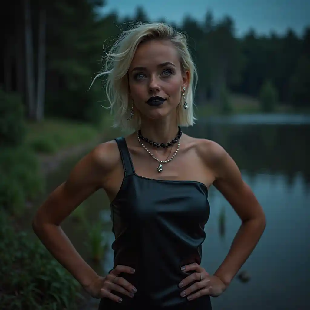Stunning Portrait of a Young Belgian Woman in Nature