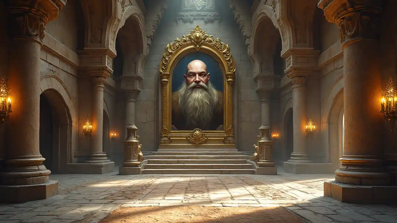 The Enchanting Hall of the Ancient Dwarven Castle