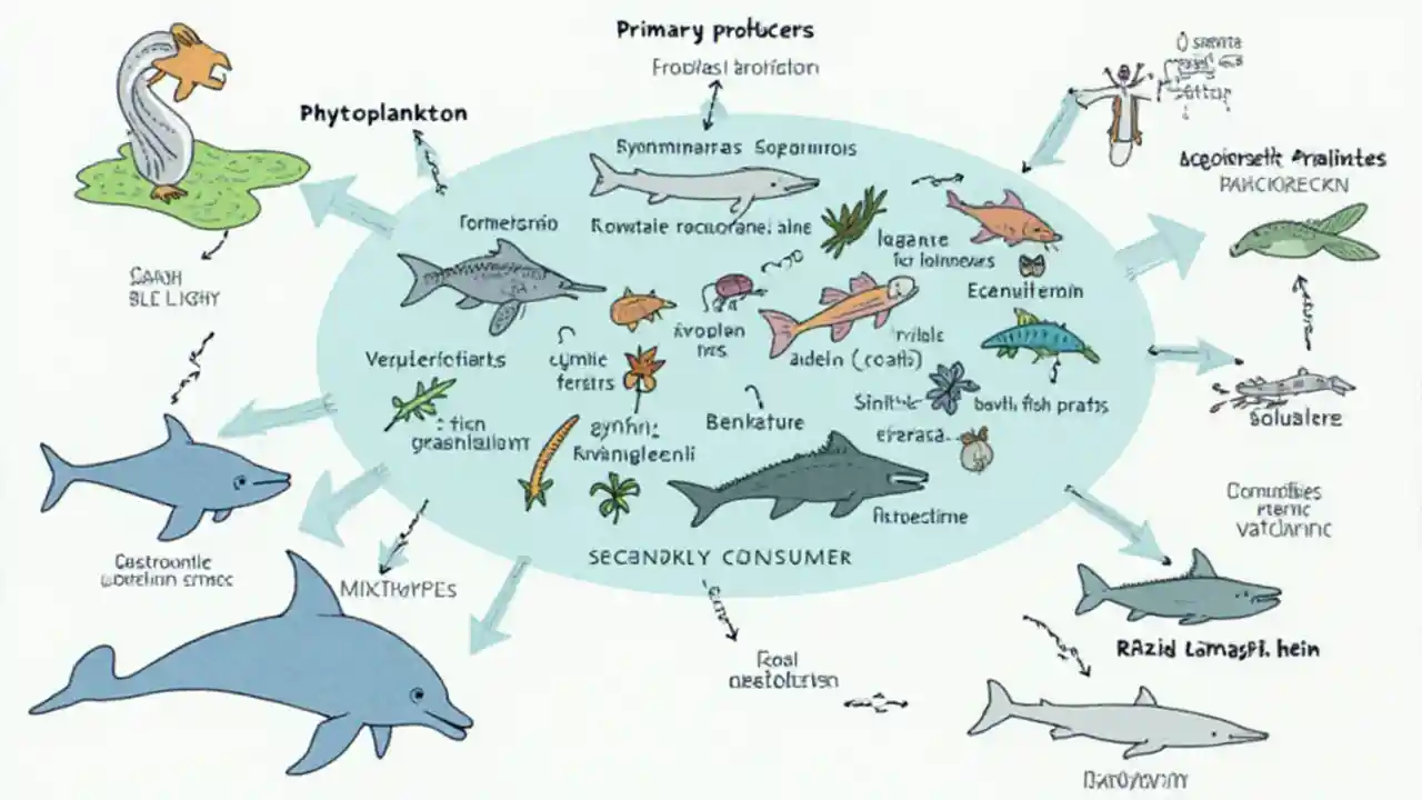 Understanding the Complex Food Web of Irrawaddy Dolphin Ecosystem