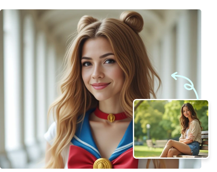 AI Sailor Moon Filter: Transform Your Life Photos into Magical Warrior ...