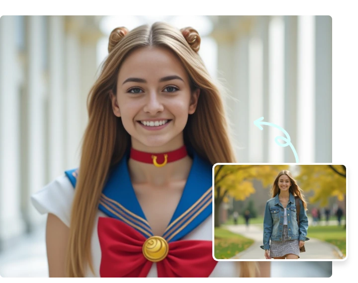 AI Sailor Moon Filter: Transform Your Life Photos into Magical Warrior ...