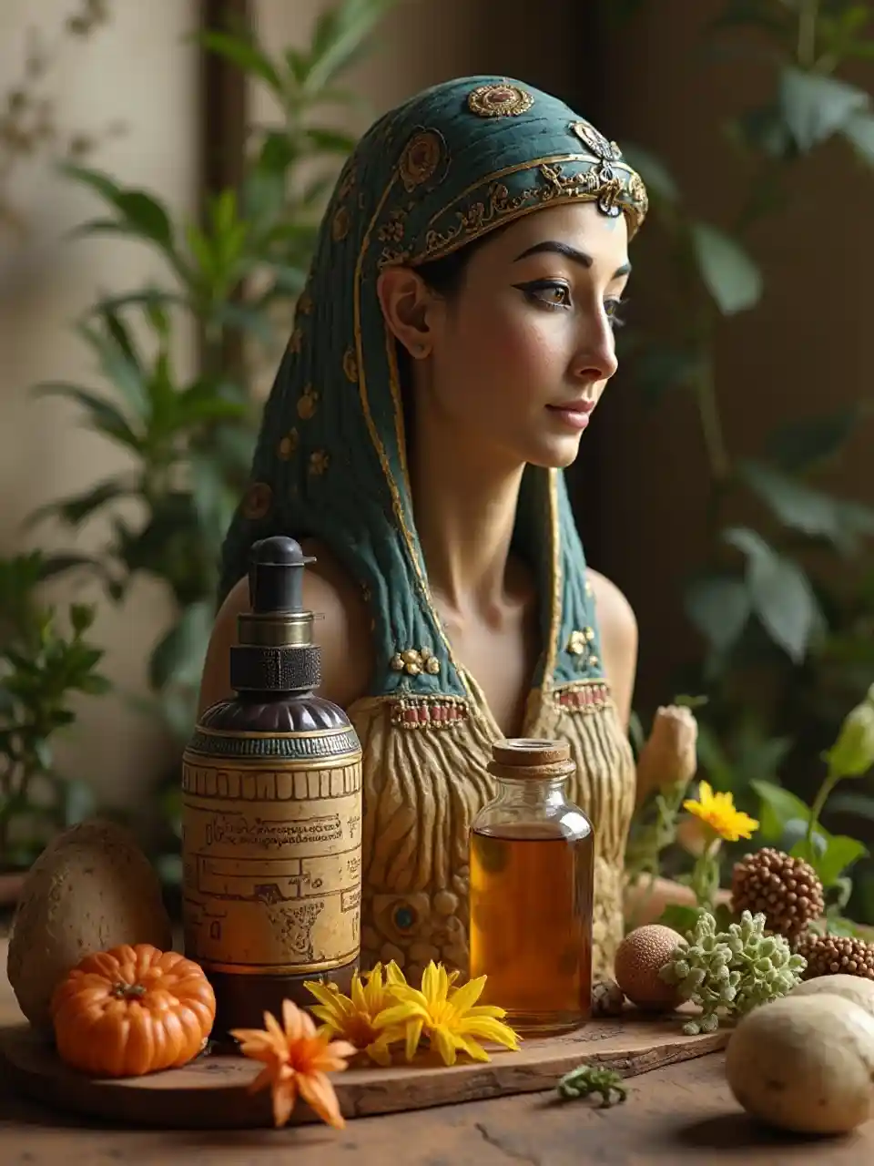 The Ancient Egyptians' Art of Using Essential Oils from Herbs
