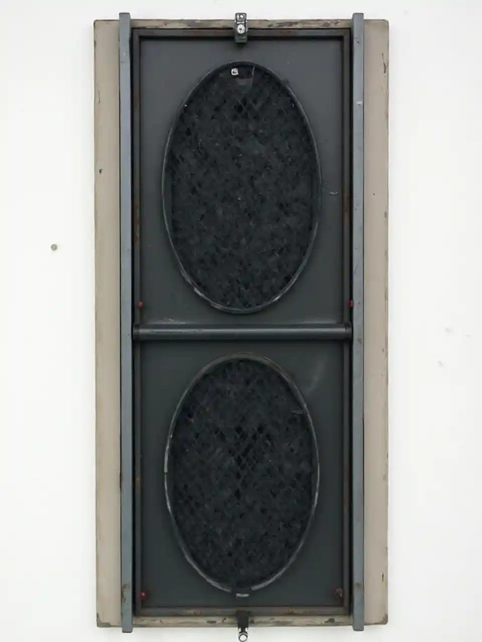 The Intriguing Design of a Dark Grey Mechanical Panel