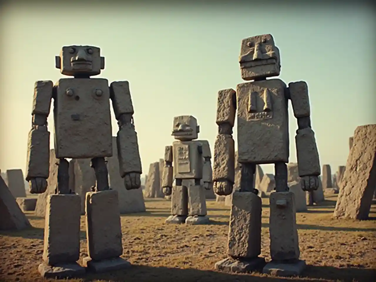 Exploring the Enigmatic Ancient Stone Robot Megaliths