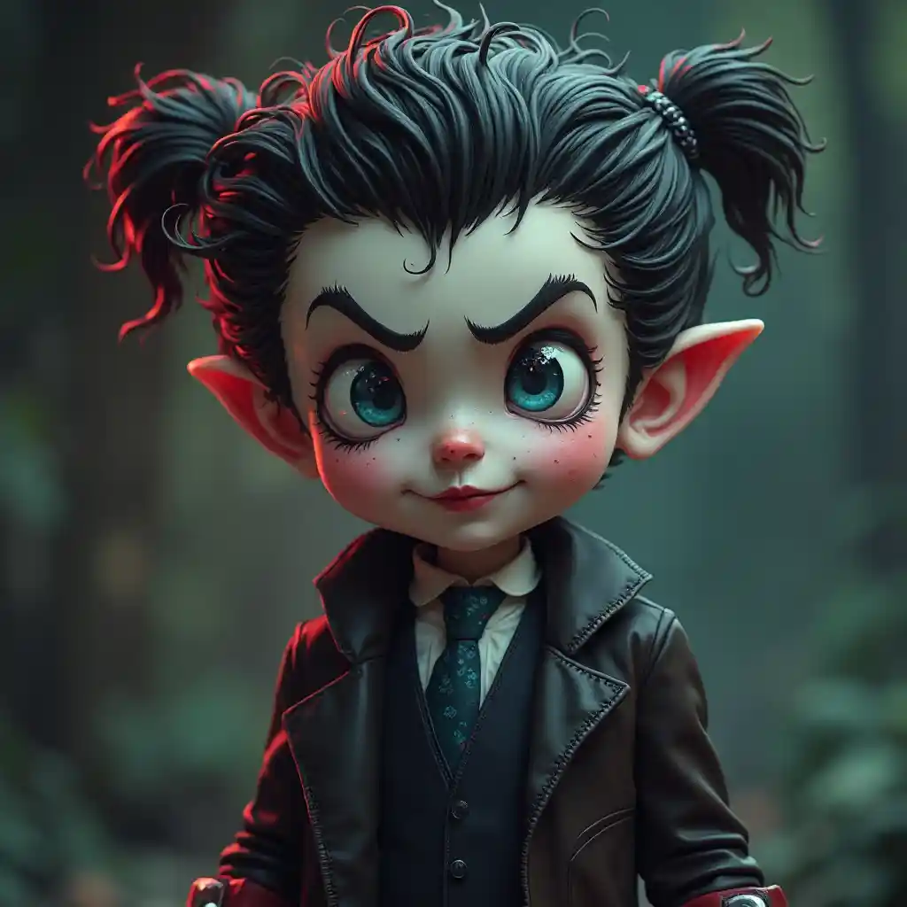 The Enigmatic Charm of a Creepy Cute Villain