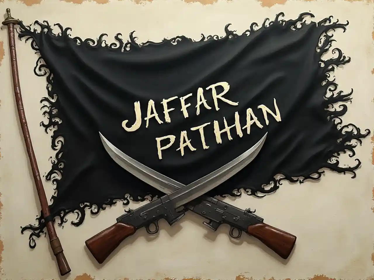The Symbolism of a Black Flag Featuring Jaffar Pathan