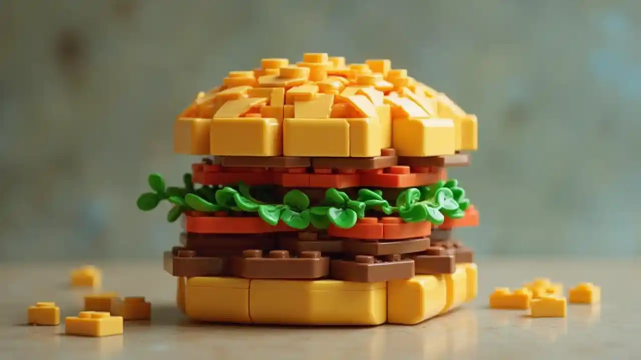 Creative LEGO Style Hamburger Builds and Ideas