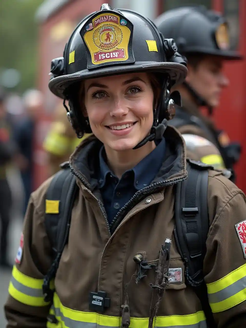 The Brave Commitment of Firefighters in Their Uniforms