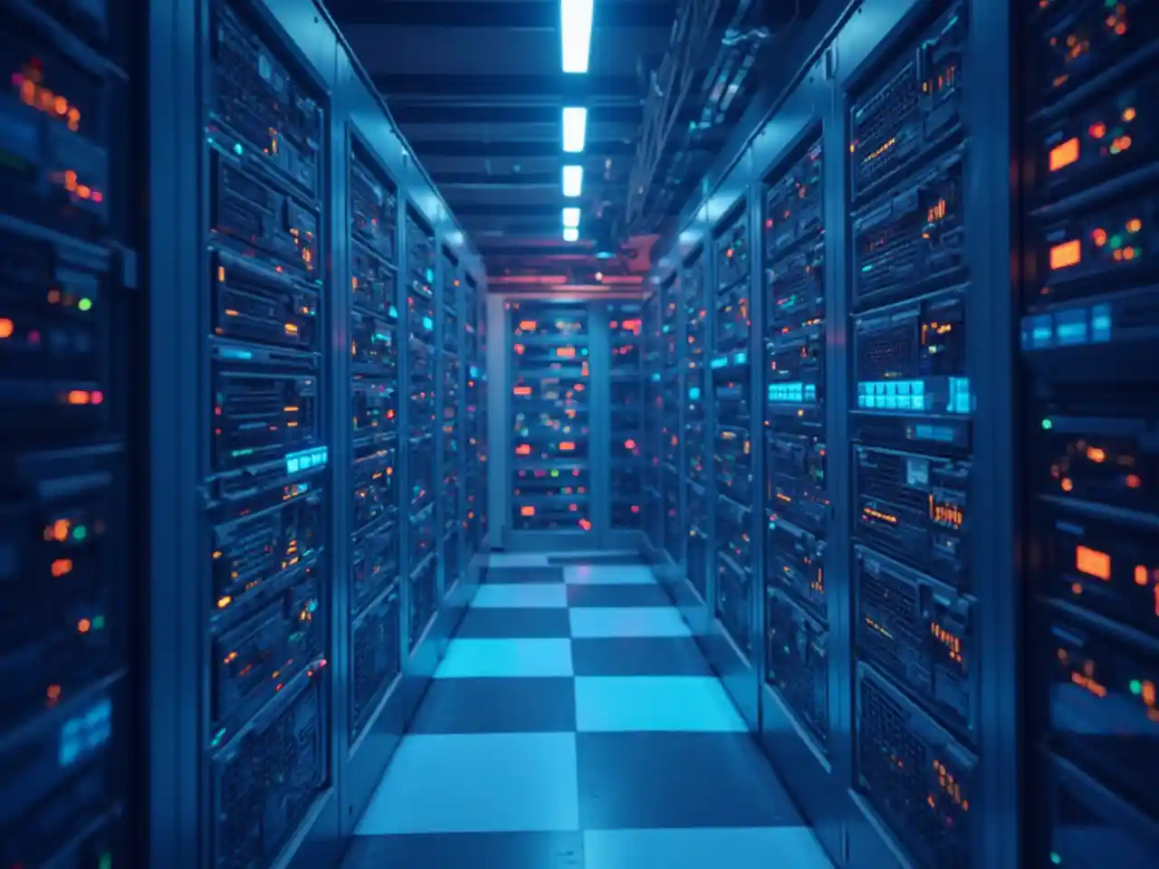 Memvisualisasikan arsitektur server pusat data