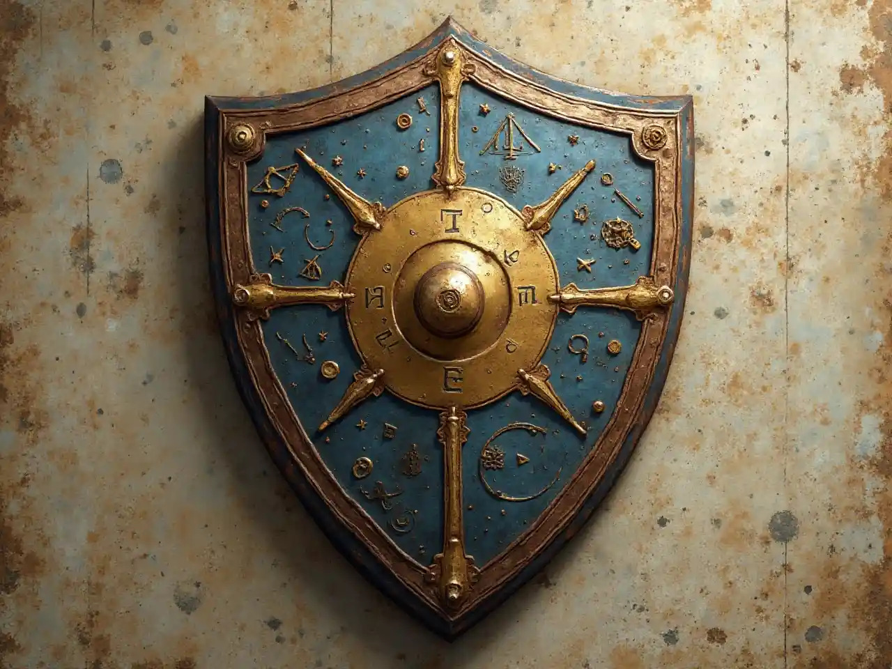 Exploring the Significance of Mathematical Symbols in Shield Design