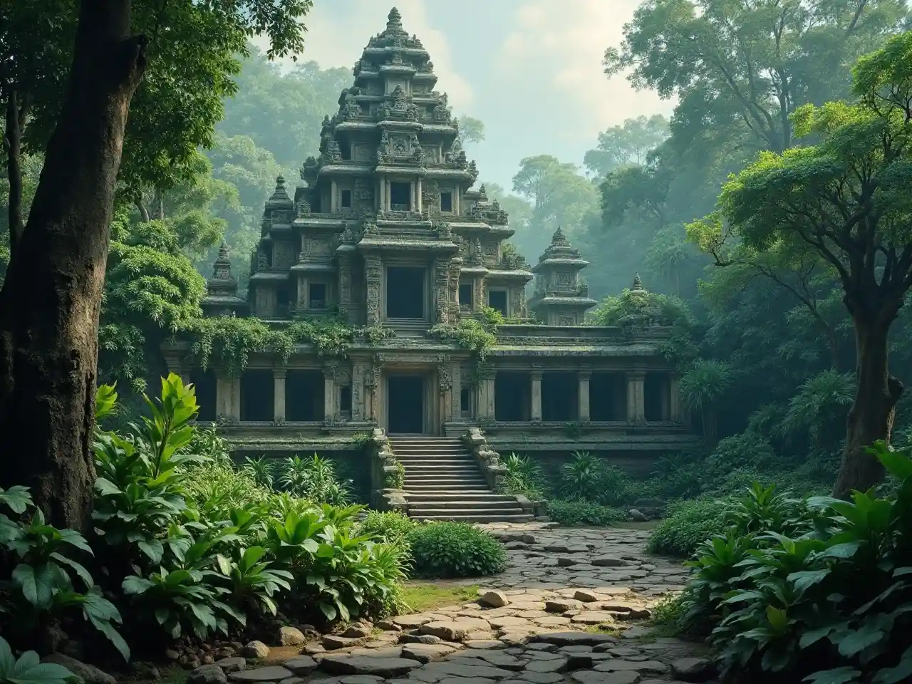 Discovering the Secrets of an Ancient Temple in the Jungle