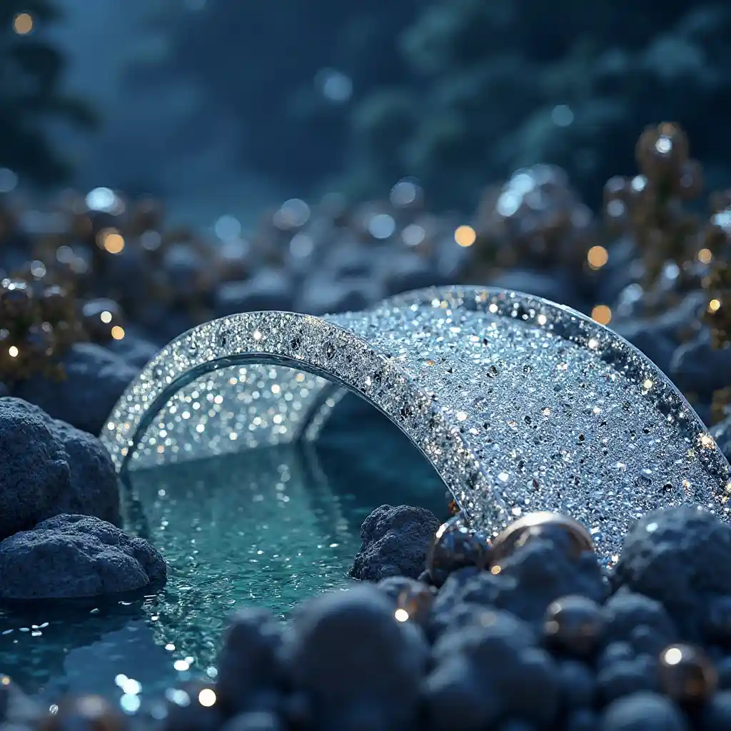 The Spectacular Diamond Curved Bridge Design