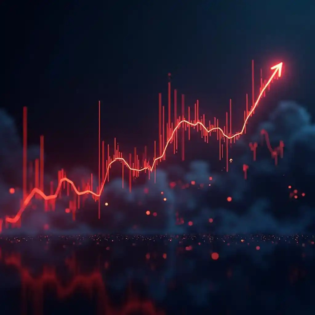 Dynamic Stock Price Trends Illustrated with Candlestick Charts