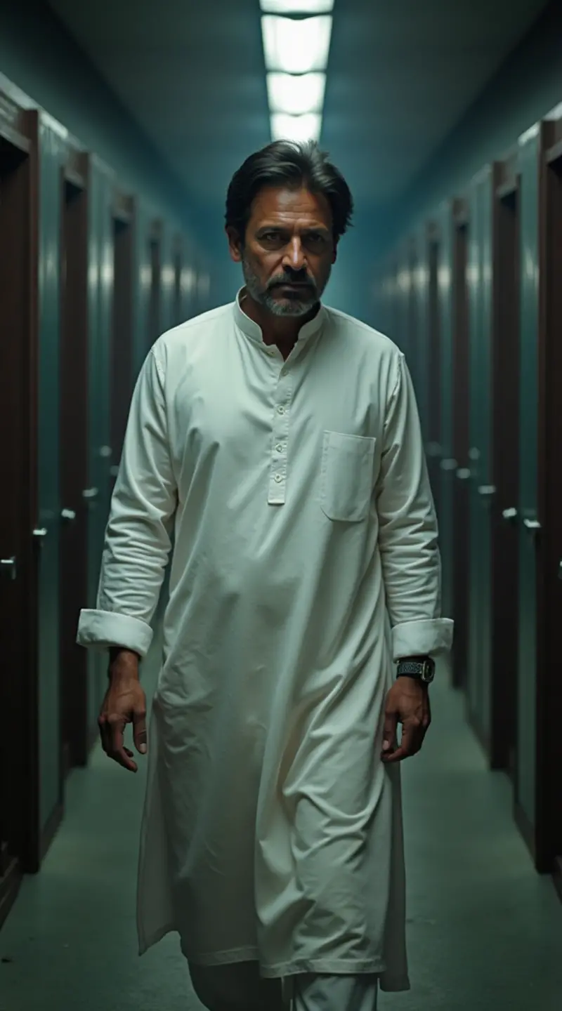 Imran Khan's Defiant Stance in White Shalwar Kameez Behind Bars