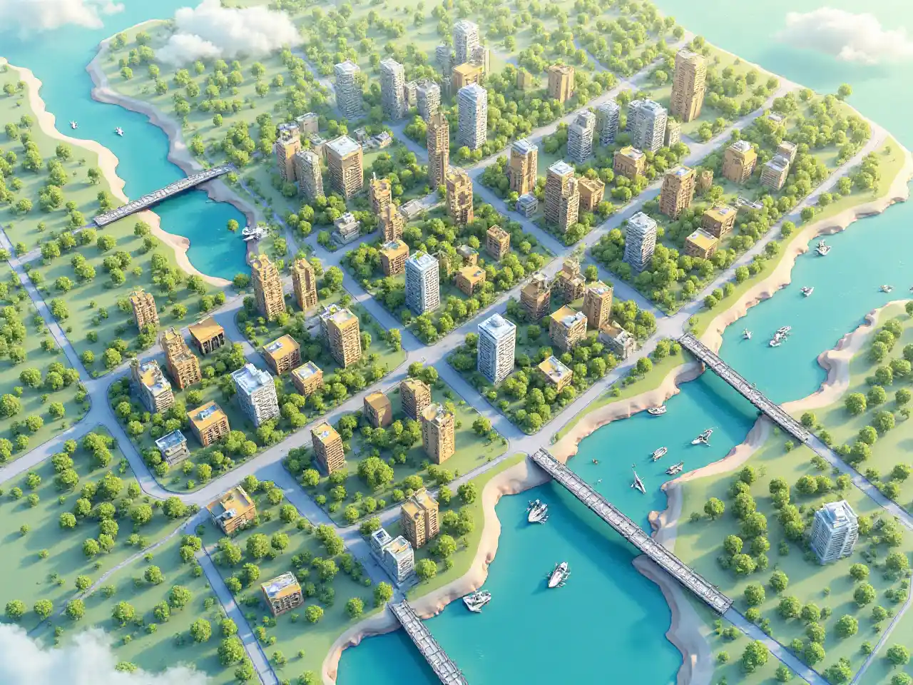 Exploring the Sustainable Urban Landscape from Above