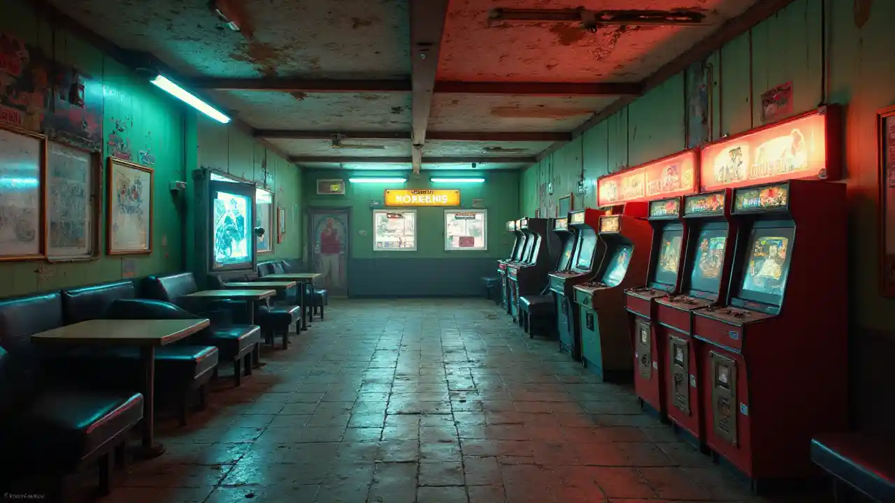 Exploring the Abandoned 90s Vintage Arcade Experience