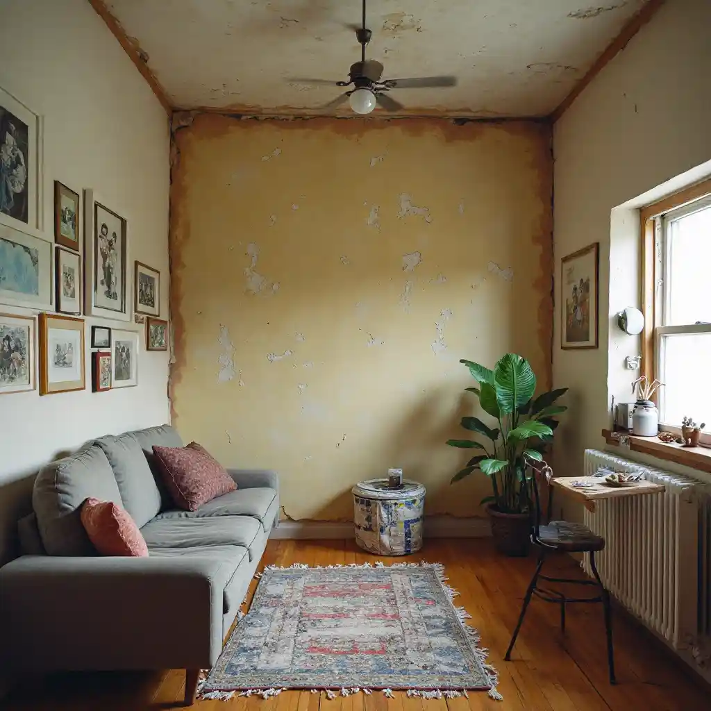 Capturing the Essence of a 90s Tiny Apartment Wall