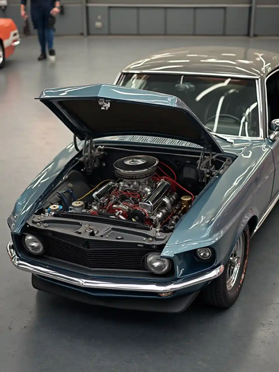 The Beauty of Muscle Cars with Exposed Engines