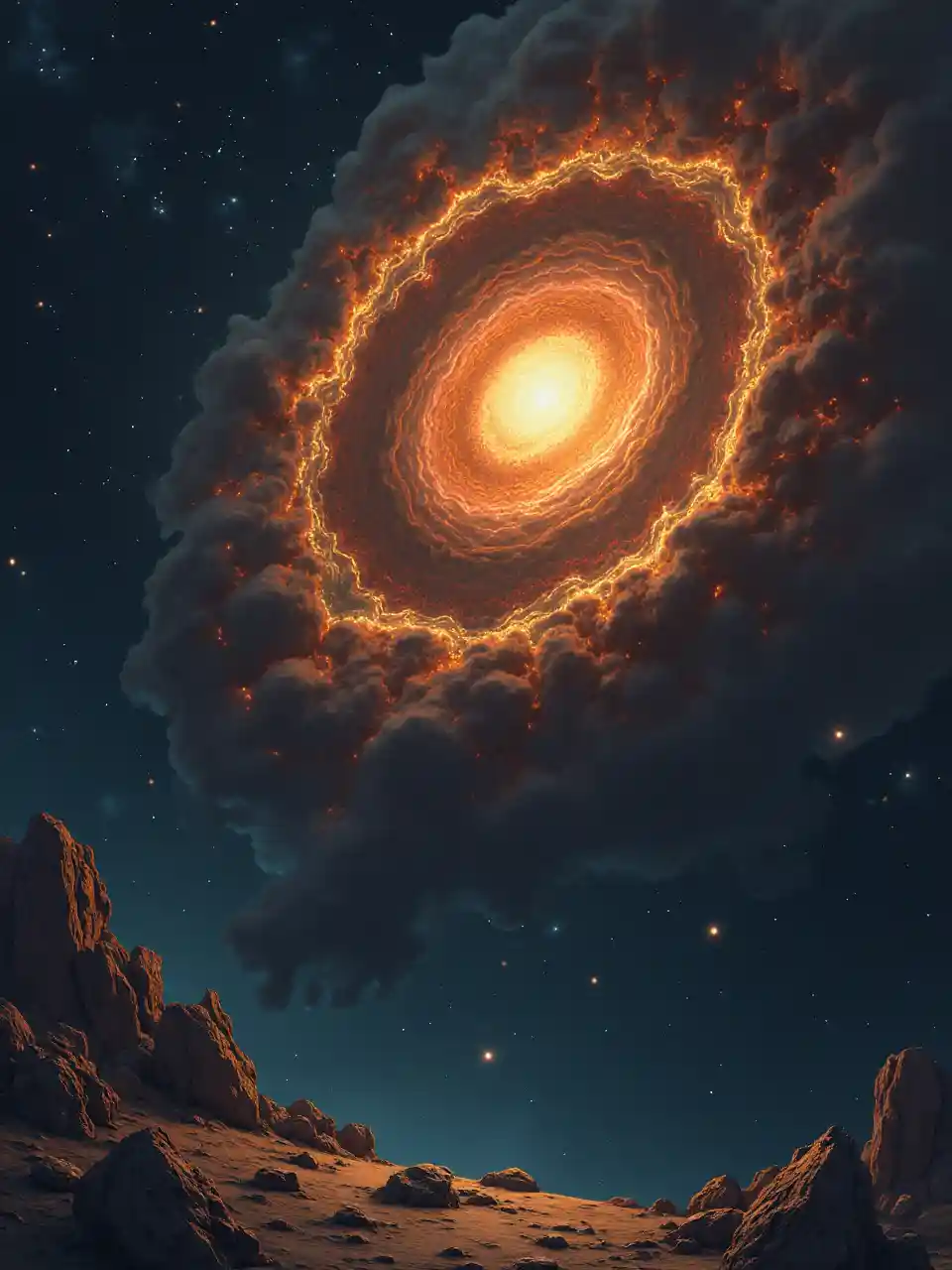 Exploring the Mysteries of a Dying Star in Space