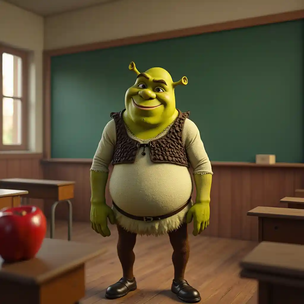Shrek in the Classroom: A Unique Educational Experience