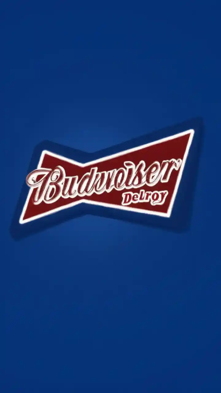 Diseño de logotipo creativo con tema de Budweiser con Delroy