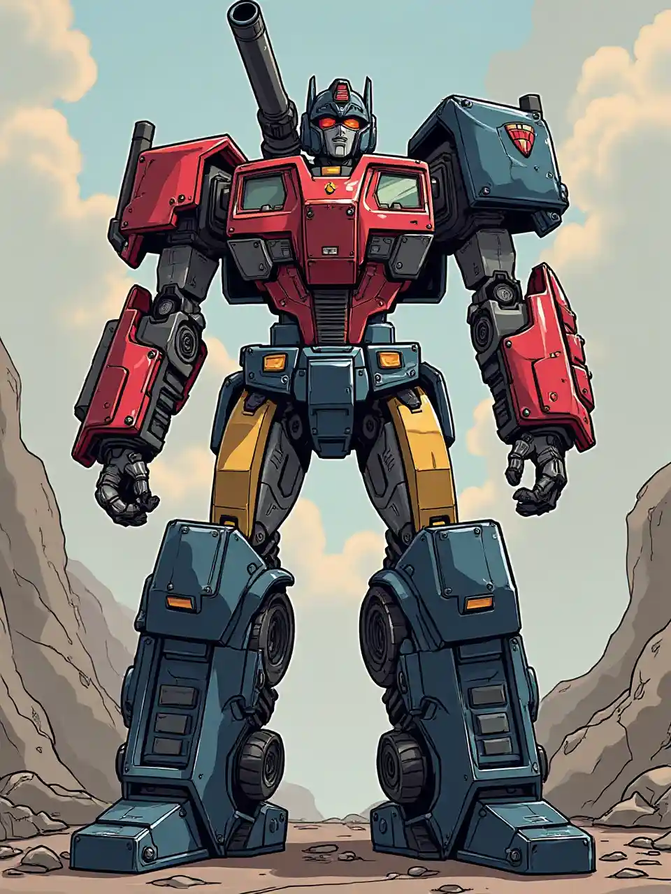 Exploring a Sci-Fi Transformer with Kirin Alt Mode in IDW Style