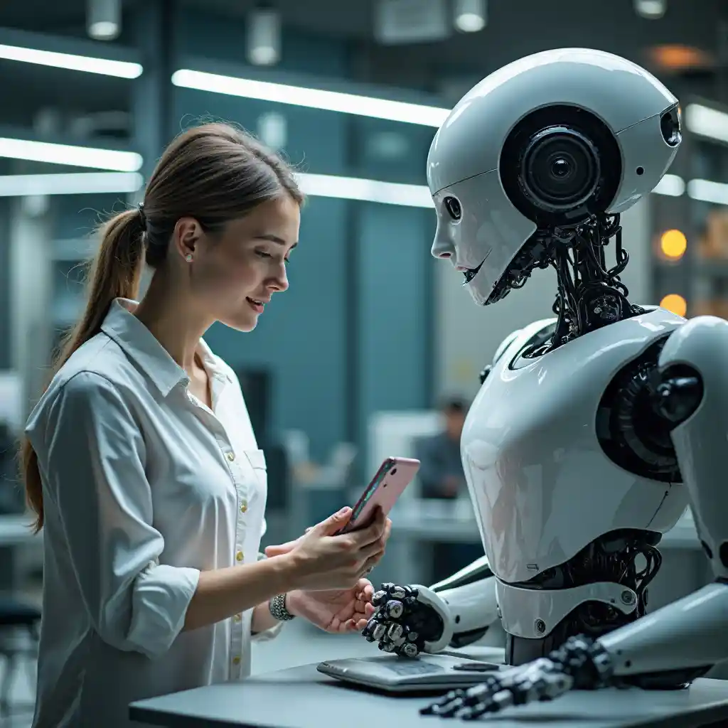 Collaboration Between Humans and Robots in Modern Workspaces