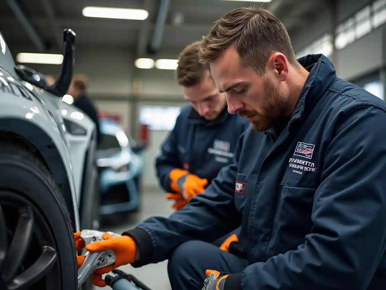 Collaboration Between Mechanic and Engineer on Rally Car Design