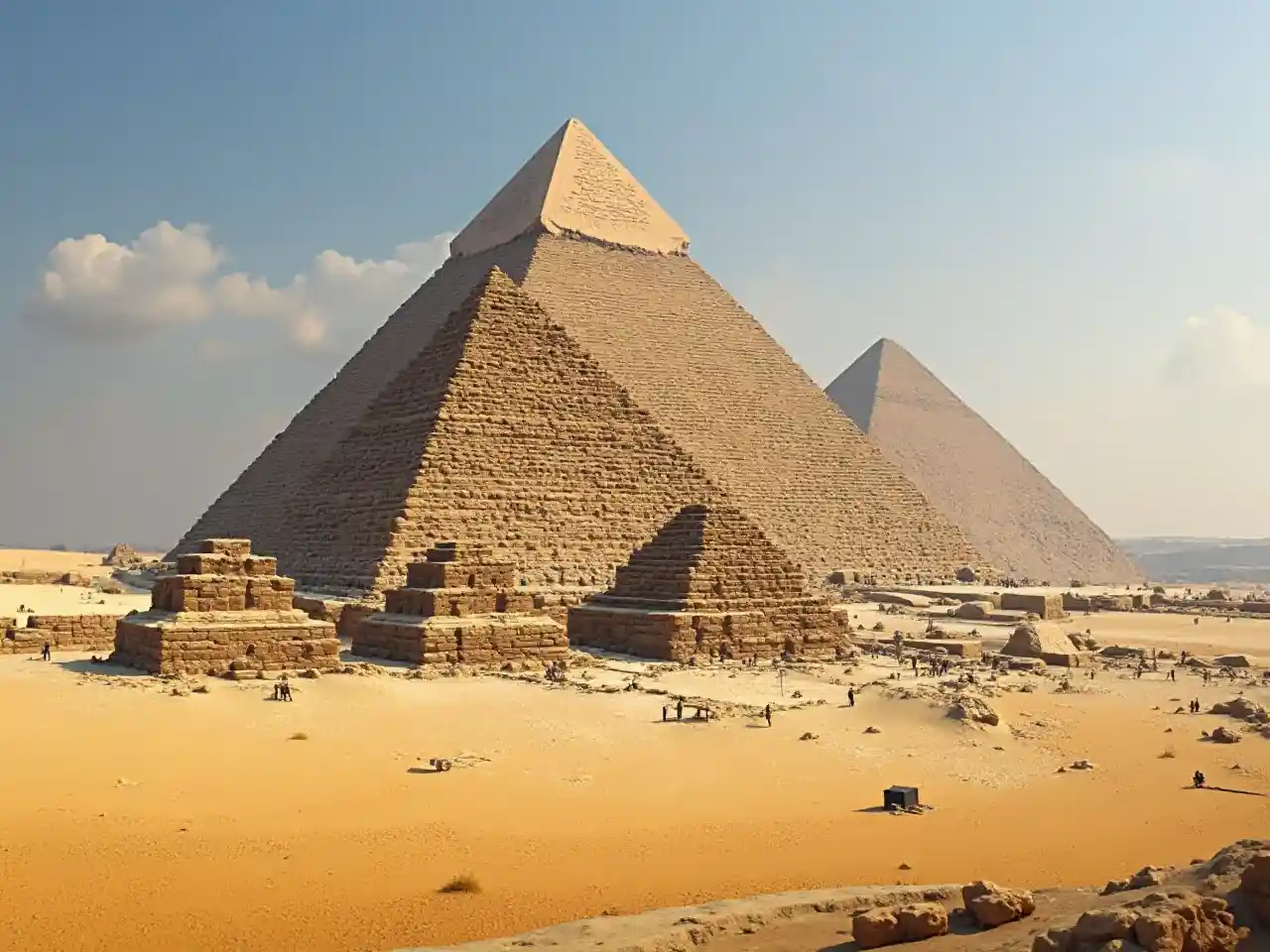 The Majestic Pyramids of Ancient Egypt