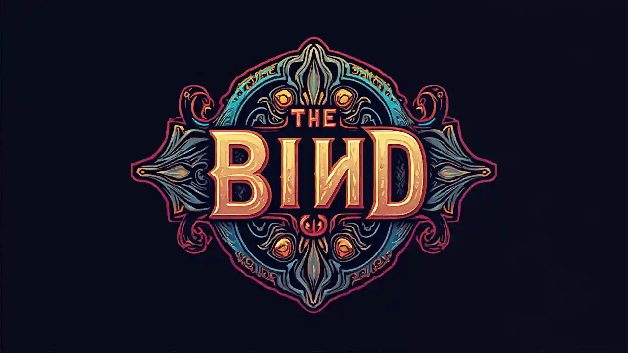 Vibrant Logo Design for The Bind Rock Band
