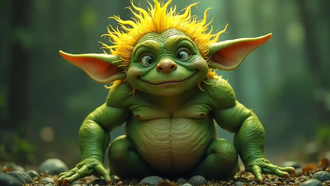 The Appearance of a Unique Male Goblin Character