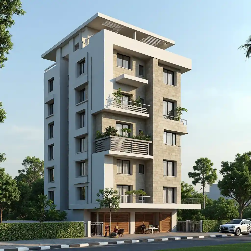 Designing Residential Buildings in India with Balconies