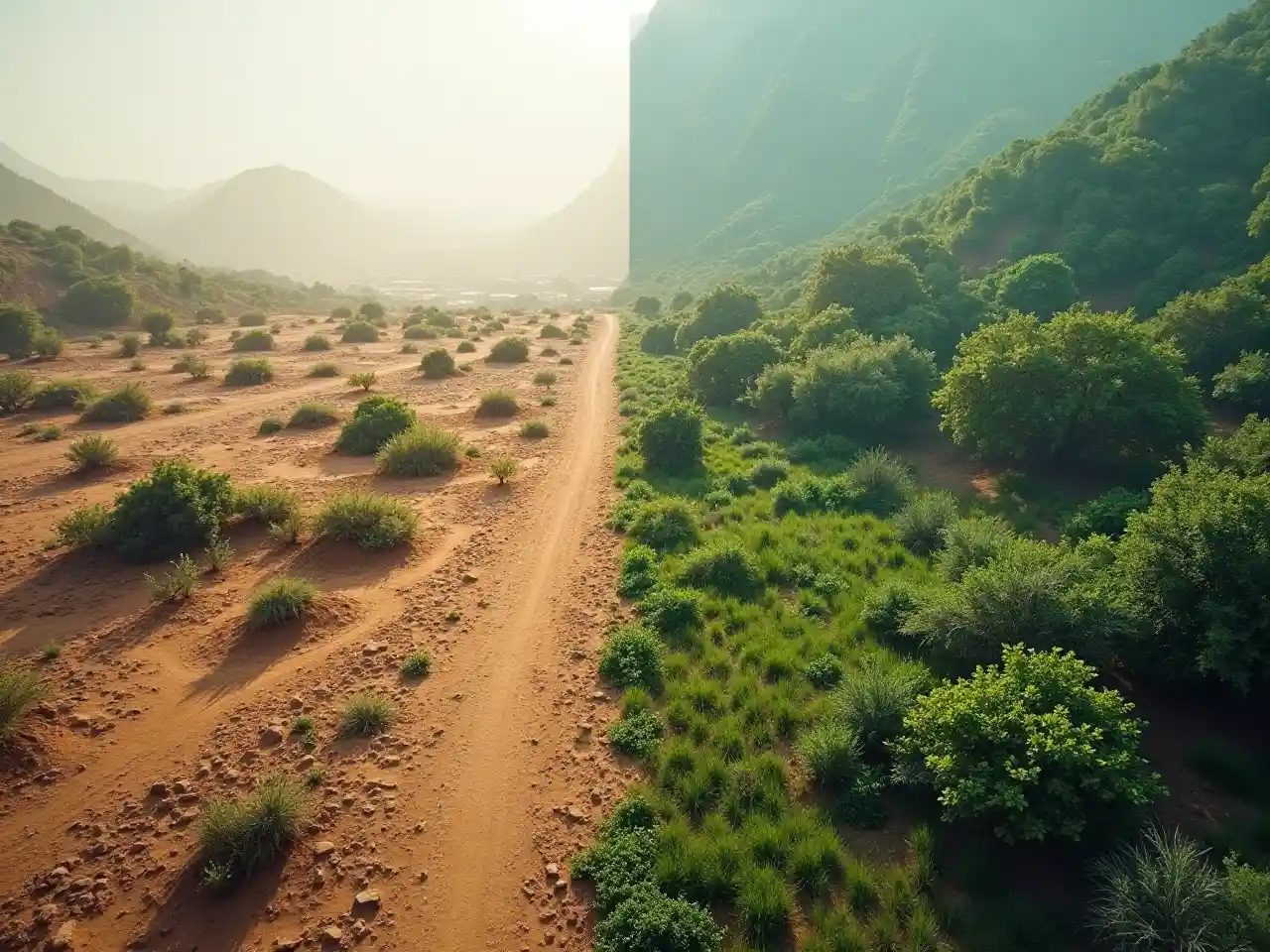 The Transformation of Landscapes: From Barren to Thriving Greenery