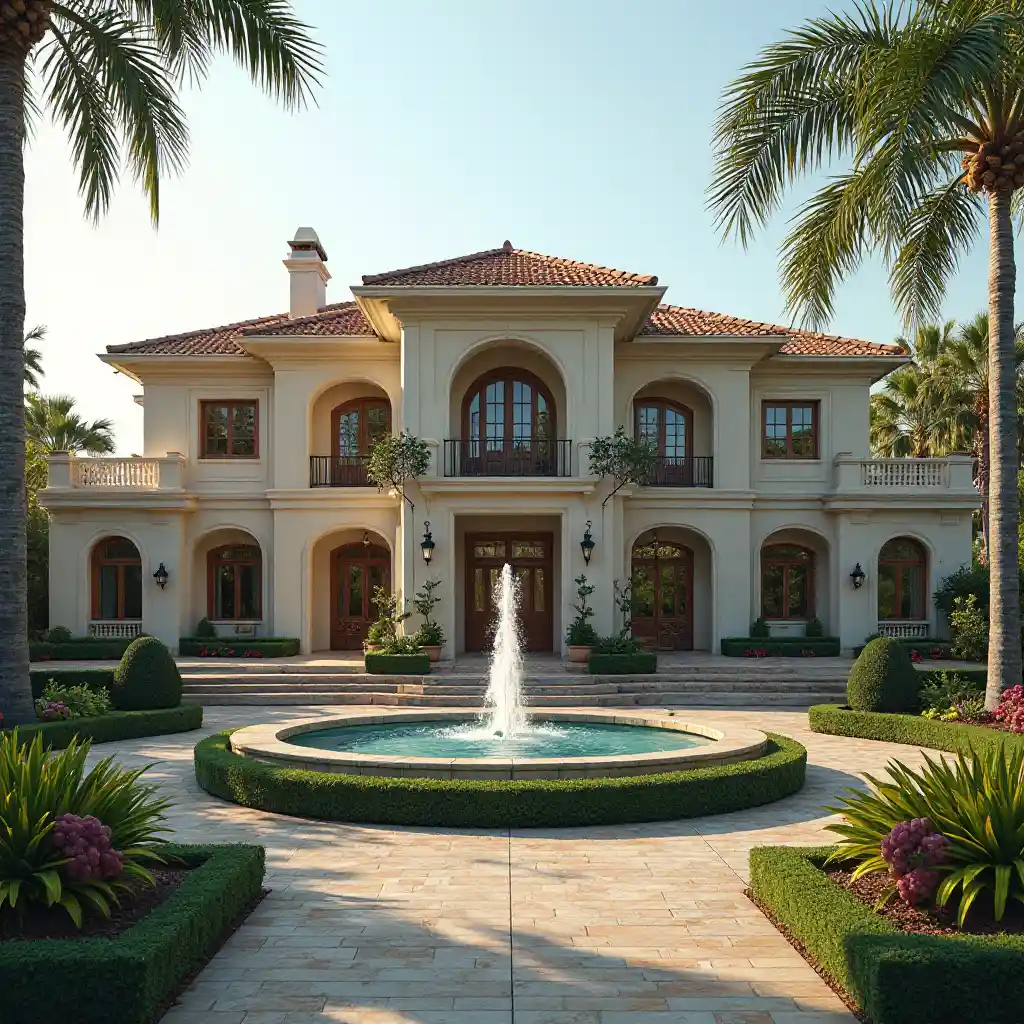 Luxurious Grand Indian Villa Surrounded by Nature and Elegance
