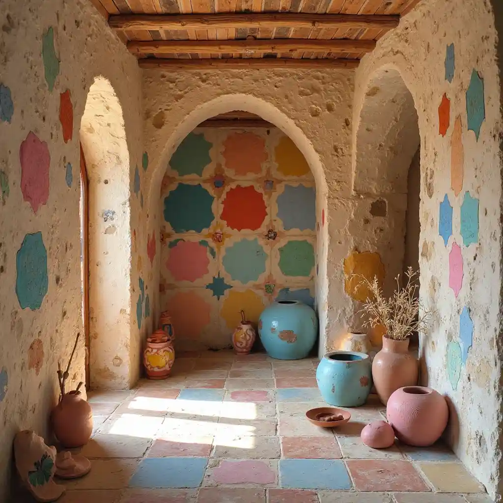Exploring the Beauty of Colorful Cave Tiles and Decor