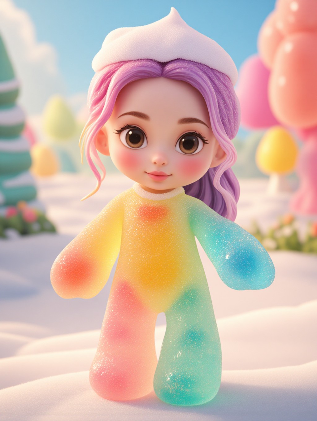 Gummy Glutenism Filter: Free AI Tool to Create a 3D Gummy Character ...