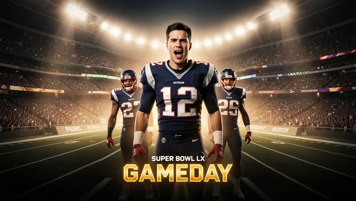 Super Bowl – Iconic Game Day Stadium Scene