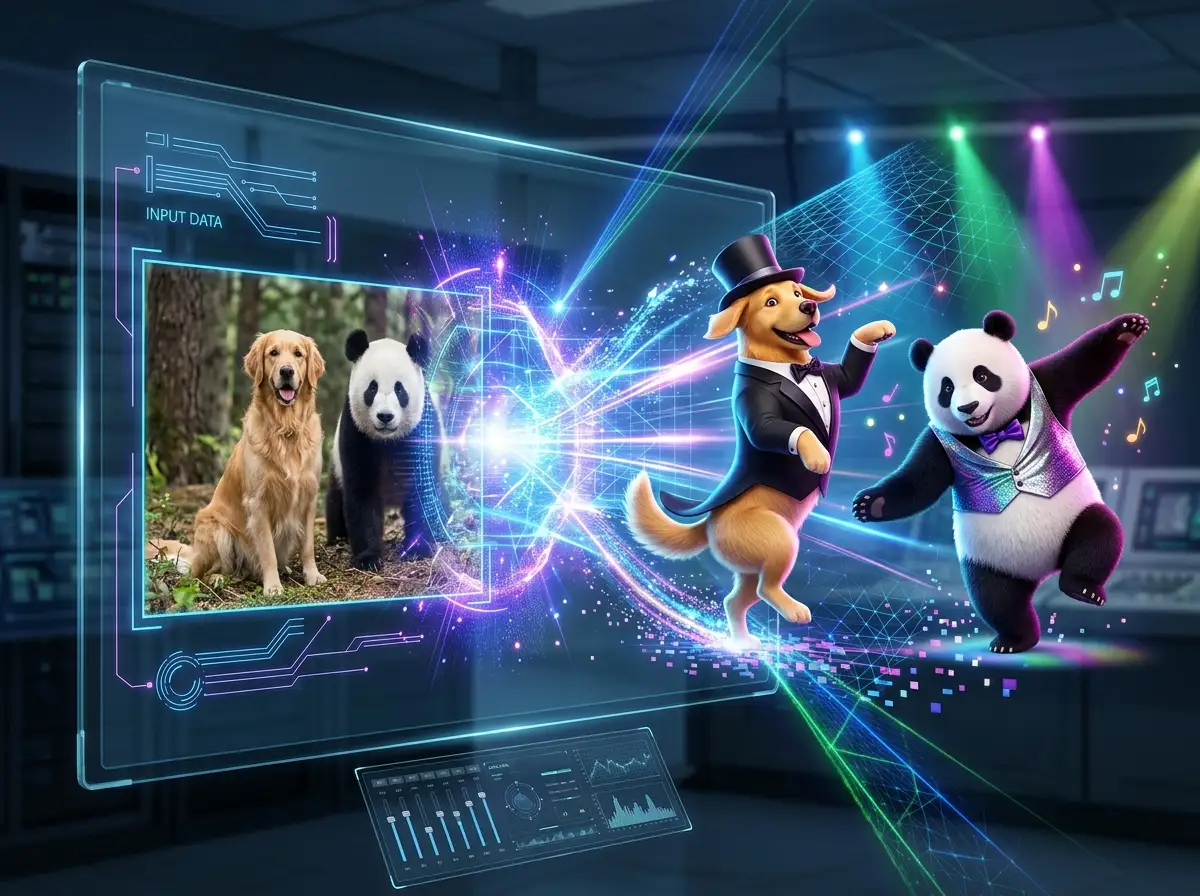 AI Animal Dance Video Generator | DreamFace
