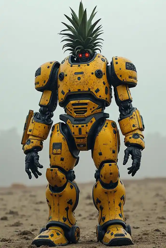 Destructive Pineapple Robot War Suit