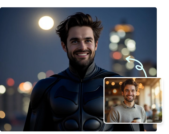 AI Batman Transformation: Create Your Own Batman with Dreamface