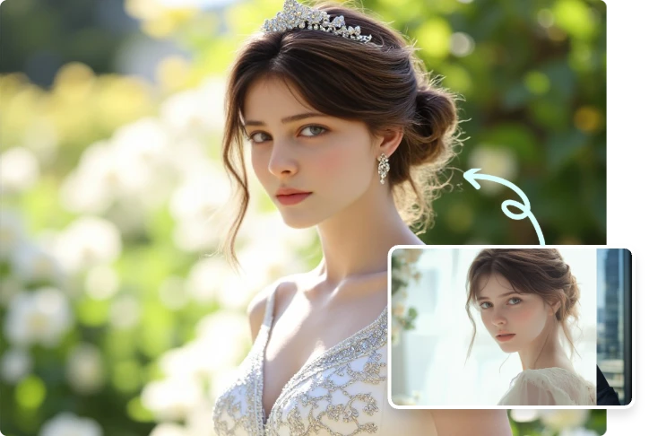 Máy tạo ảnh cưới AI 124; Tạo ảnh cưới đẹp như mơ của bạn ngay lập tức