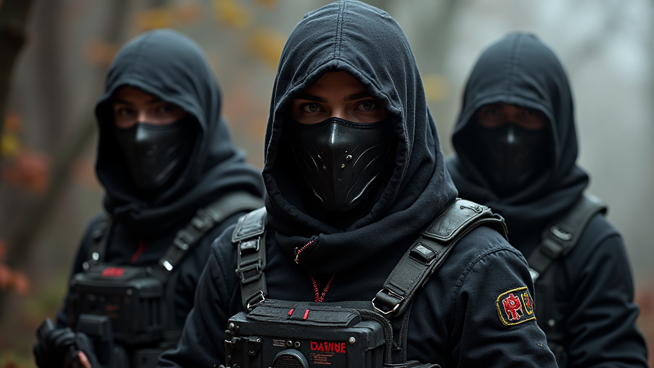 Plague: Masked Military Mercenary Operator